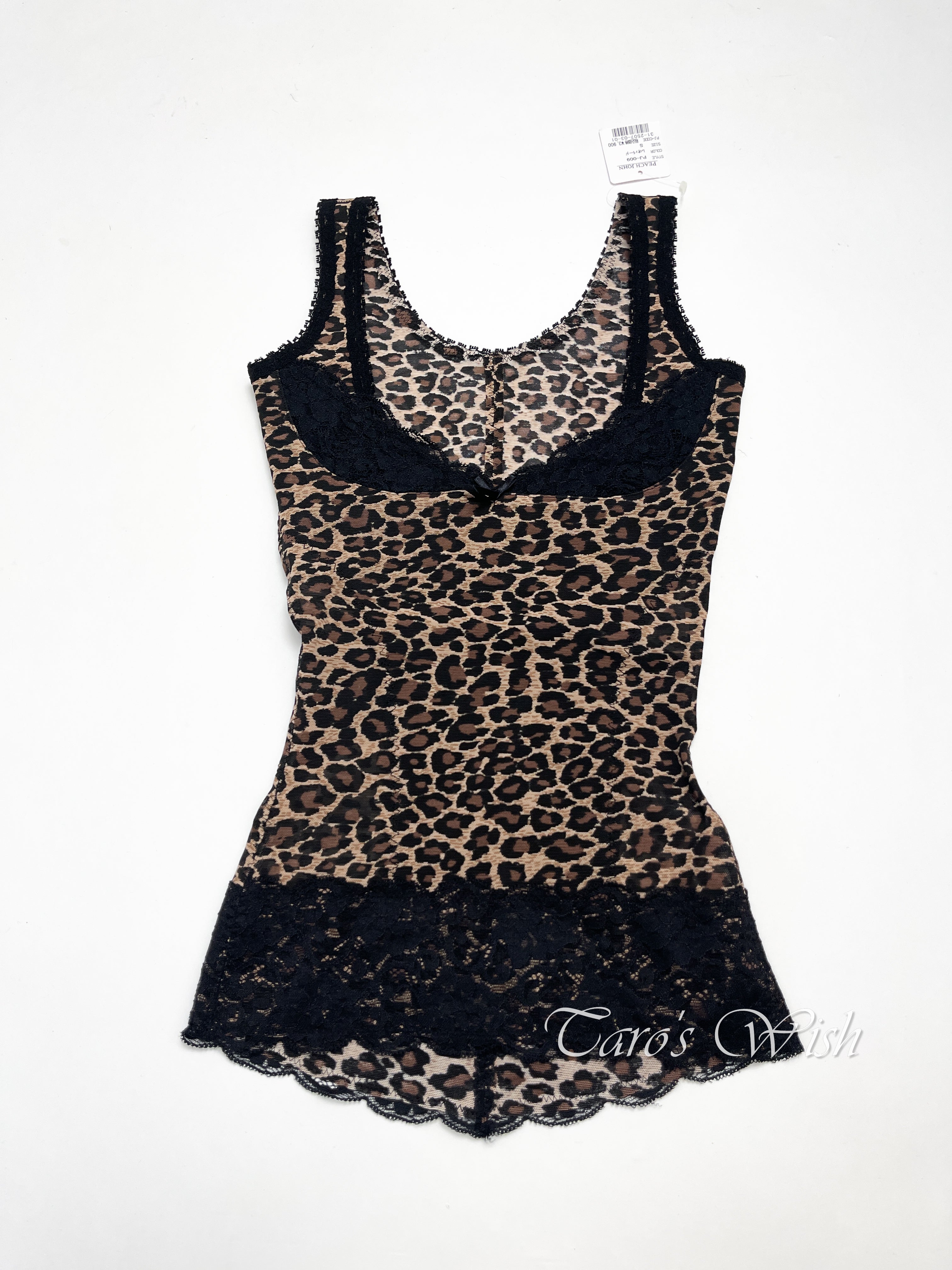 Leopard Print Shapewear with Bows – Taro's Wish